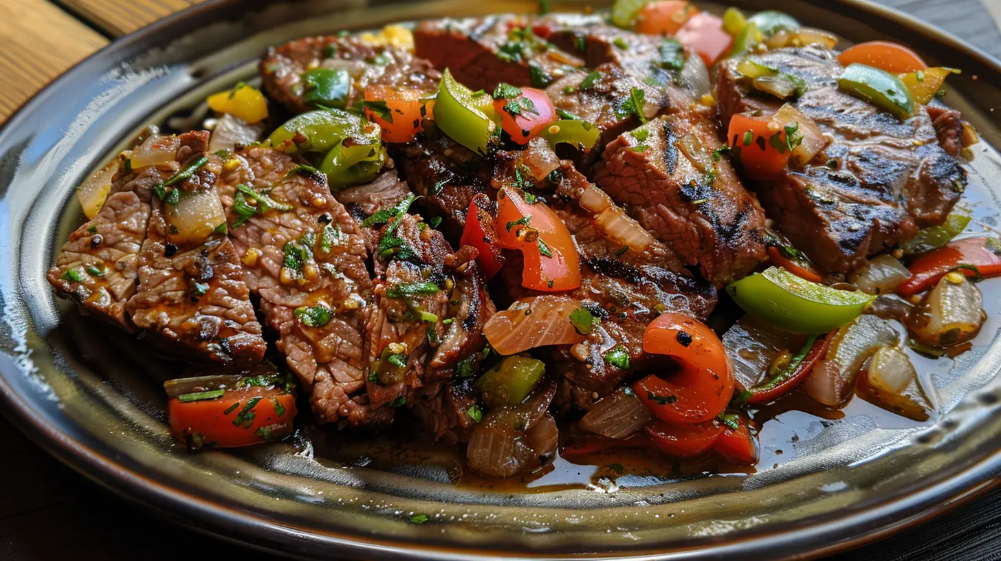 How to Make Pepper Steak with Top Round - flavor foodie